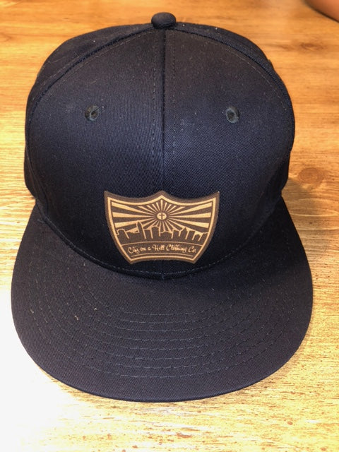 City on a Hill Clothing Co. Laser-engraved Leather Patch Hat – City on ...